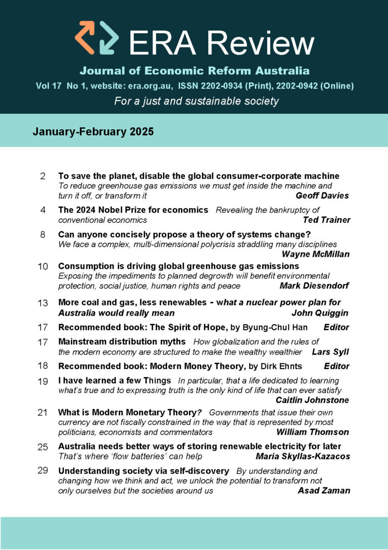 ERA Review 2026 - Economic Reform Australia